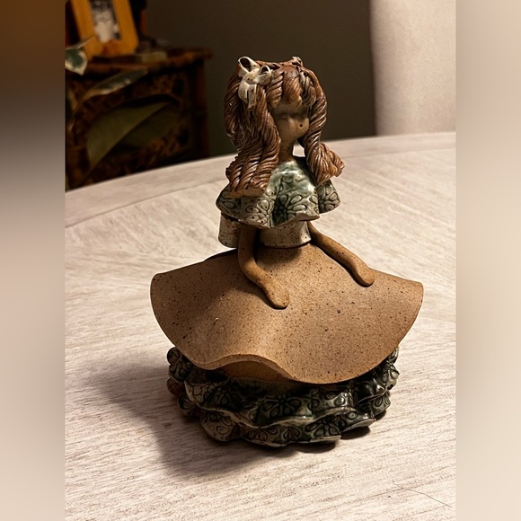 Other | Vintage Dollhandmade Sculptured Clayfaceless With Facial ...